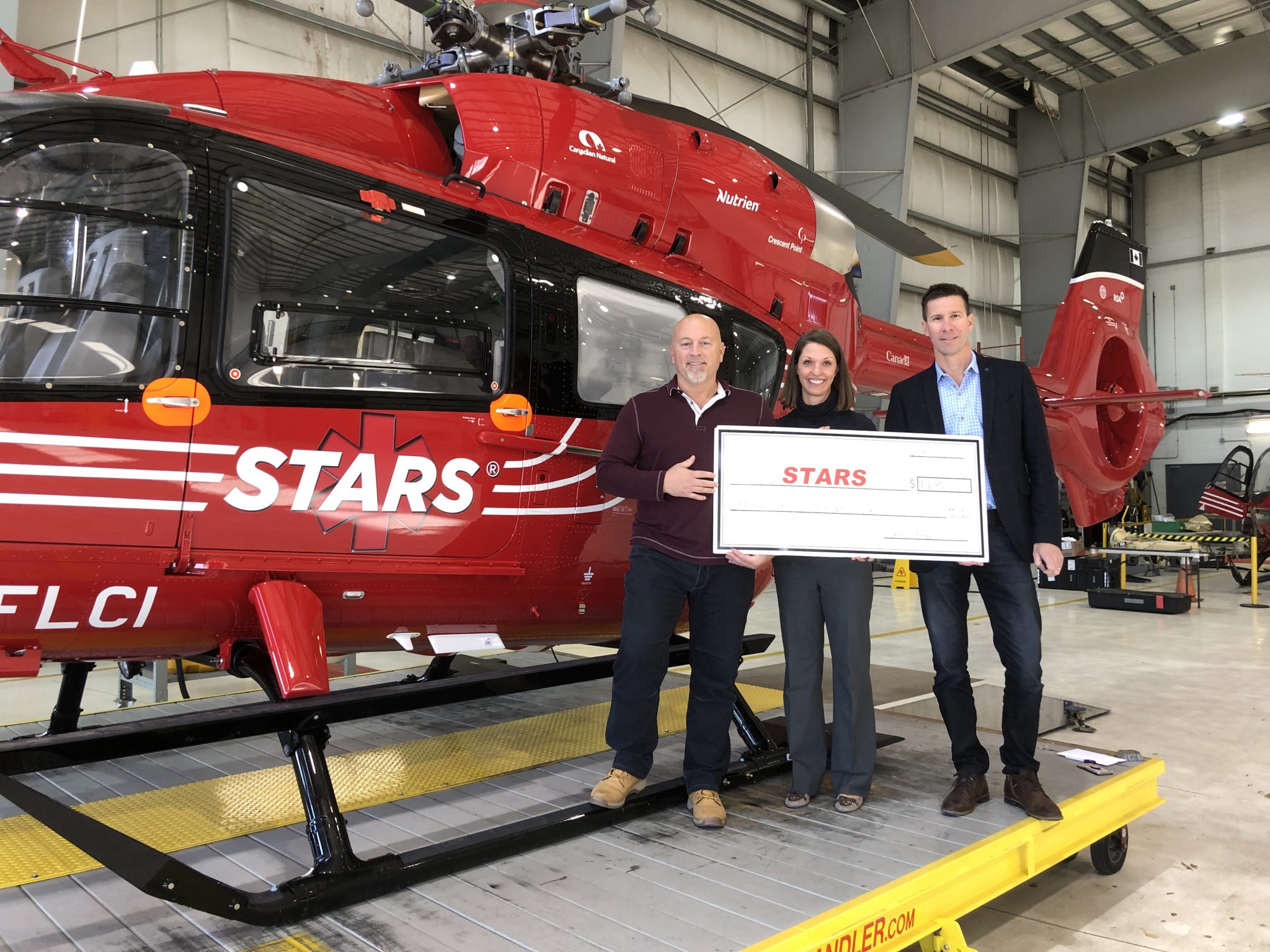 Compass Employees Donate to STARS Air Ambulance – Compass