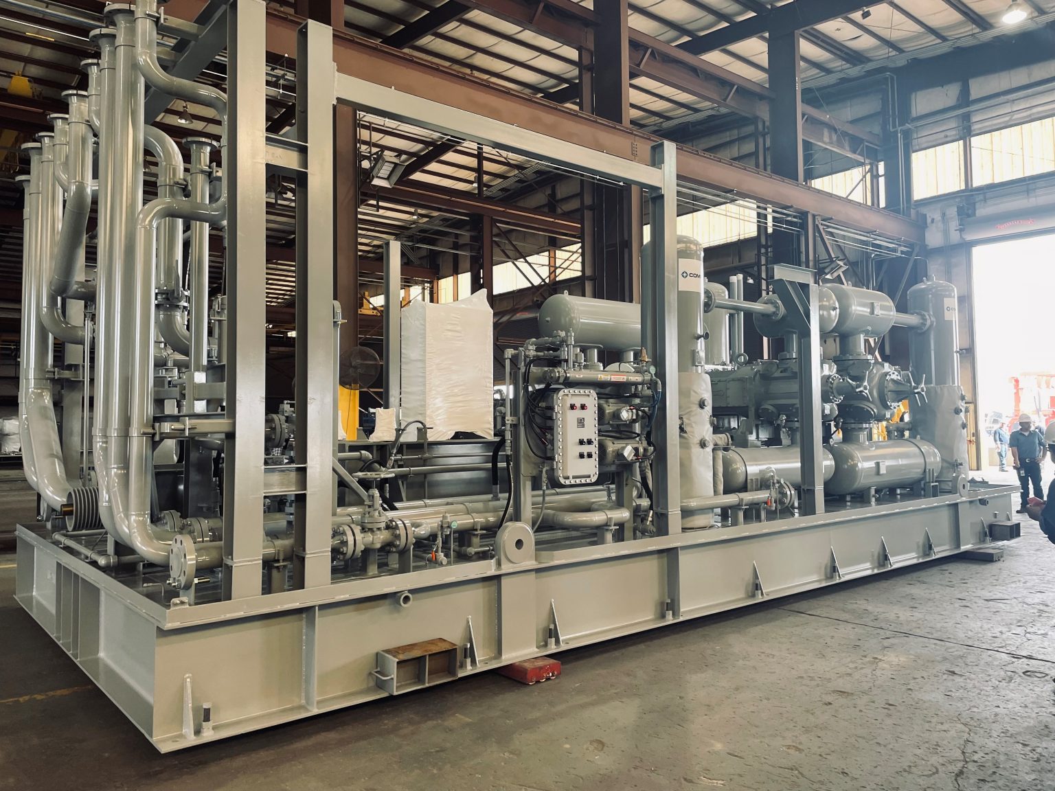 2500 HP, 3 Stage Reciprocating Compressor Package – Compass